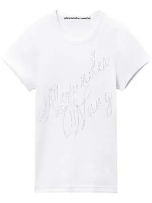 Alexander Wang Logo-print T-shirt - White