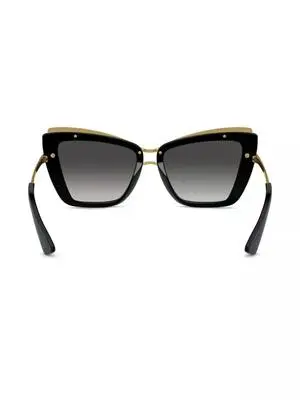 Dolce & Gabbana Double-layer Cat-eye Sunglasses