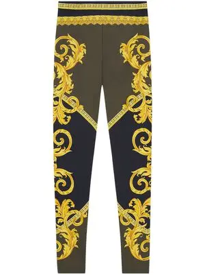 Versace La Coupe Des Dieux Leggings Black