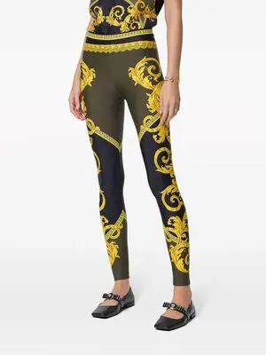 Versace La Coupe Des Dieux Leggings - Black