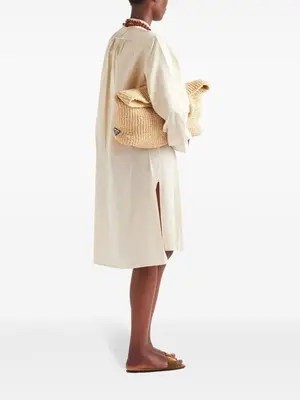 Prada Gradient-effect Silk Midi Dress