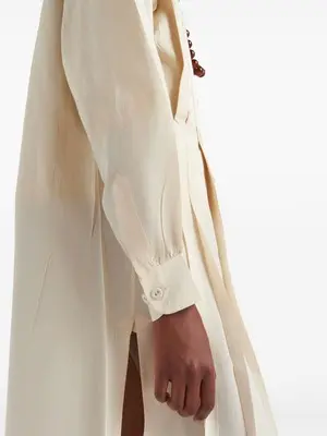 Prada Gradient-effect Silk Midi Dress