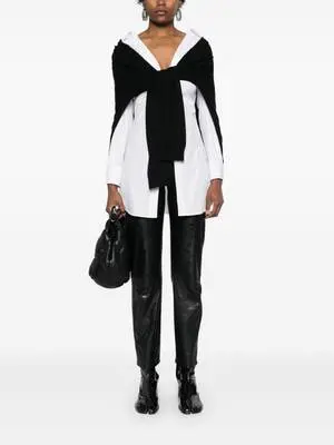 Rokh Faux-sleeves Knitted Cardigan