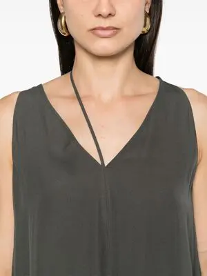 TOTEME A-line Maxi Dress - Grey