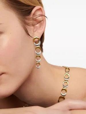 Monica Vinader Kissing Moon Cocktail Drop Earrings