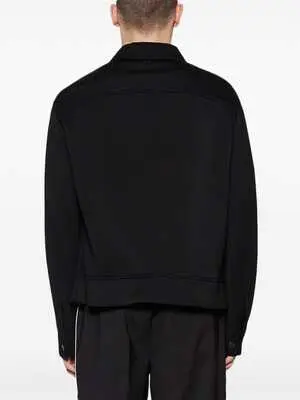 Neil Barrett Mélange Jersey Shirt Jacket