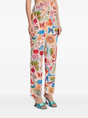 Farm Rio Bright Straight-leg Trousers
