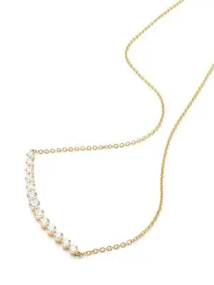 ANITA KO 18kt Yellow Diamond Crescent Necklace
