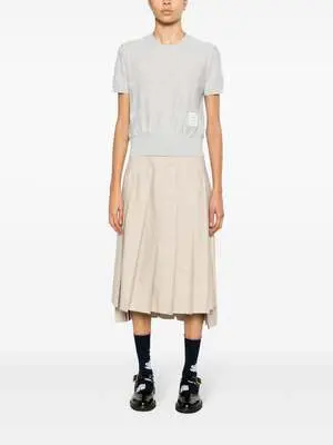 Thom Browne Hector Jacquard-terry T-shirt
