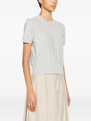 Thom Browne Hector Jacquard-terry T-shirt