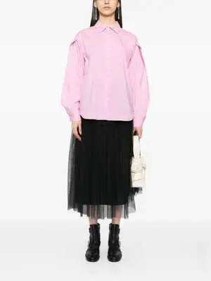 B+AB Cut-out Poplin Shirt
