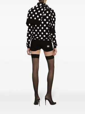 Dolce & Gabbana Polka-dot Cardigan - Black
