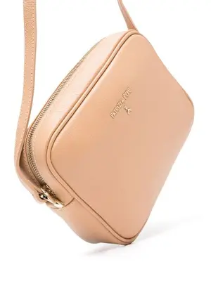 Patrizia Pepe Leather Crossbody Bag - Neutrals