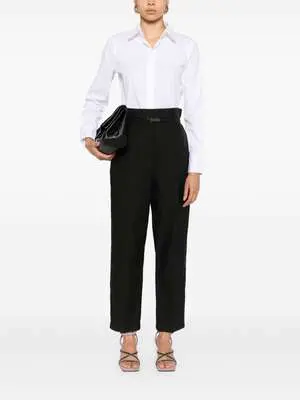 Brunello Cucinelli Monili-chain Poplin Shirt - White