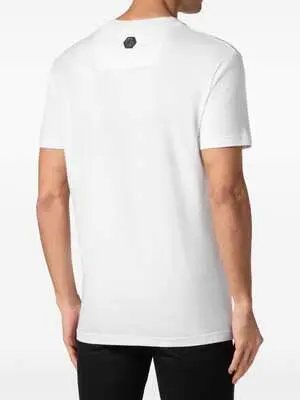 Philipp Plein Skull-print Cotton T-shirt - White