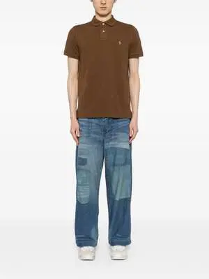Polo Ralph Lauren Short-sleeve Cotton Polo Shirt - Brown