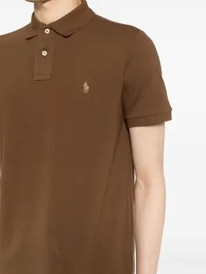 Polo Ralph Lauren Short-sleeve Cotton Polo Shirt - Brown