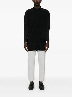 Issey Miyake March Pleated Shirt - Black