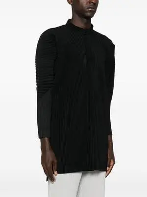Issey Miyake March Pleated Shirt - Black