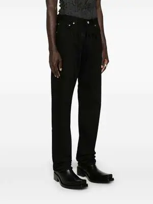 VTMNTS Logo-embroidered Straight-leg Jeans
