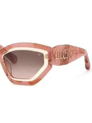 Philipp Plein Cat-eye Frame Sunglasses