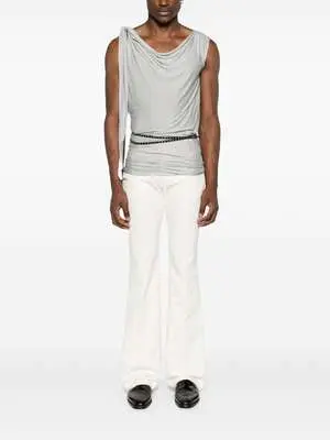 LUDOVIC DE SAINT SERNIN Bum Tailored Flared Trousers