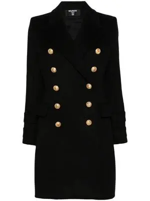 Balmain Pea Coat Coats For Women