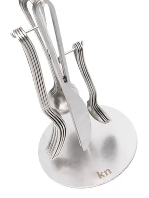 KNINDUSTRIE Logo-engraved Flatware Set