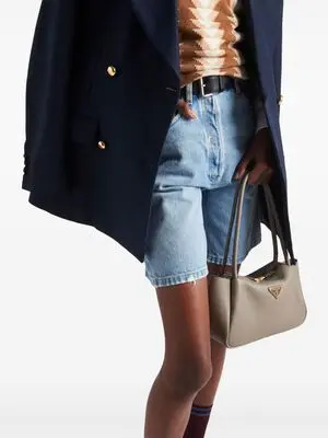 Prada High-rise Denim Shorts