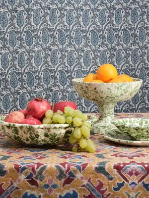 CABANA LIVING Speckled Ceramic Fruit Stand