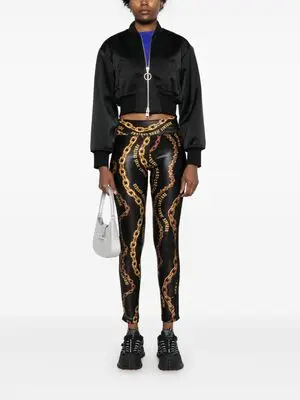 Versace Chain-print Leggings