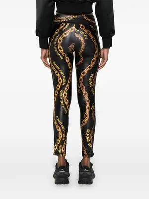 Versace Chain-print Leggings