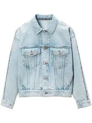 Alexander Wang Zip-sleeved Denim Jacket