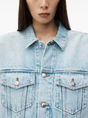 Alexander Wang Zip-sleeved Denim Jacket