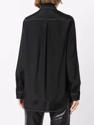 Burberry Chain Pocket Detail Shirt