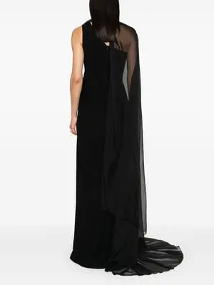 GEMY MAALOUF One-shoulder Draped Gown
