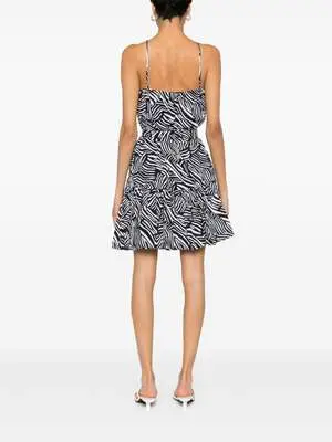Michael Kors Zebra-print Mini Dress