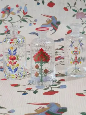 CABANA Murano Glass Watter Bottle