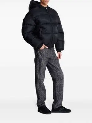 Balmain Pb Monogram Puffer Jacket