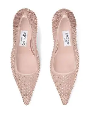 JIMMY CHOO 95mm Ixia Pumps - Pink