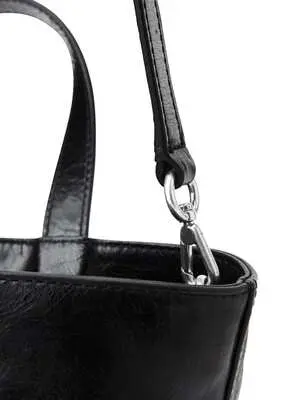 Alexander Wang Small Punch Leather Tote - Black