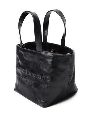 Alexander Wang Small Punch Leather Tote - Black