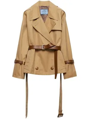 Prada Belted Trench Jacket