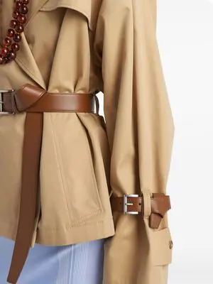 Prada Belted Trench Jacket