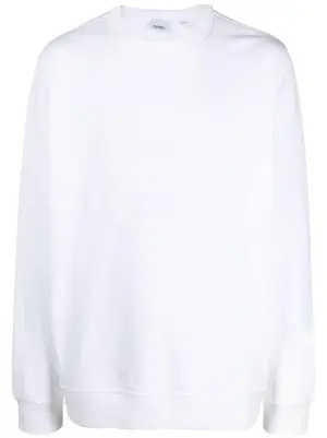 Burberry Flocked-logo Cotton Sweatshirt