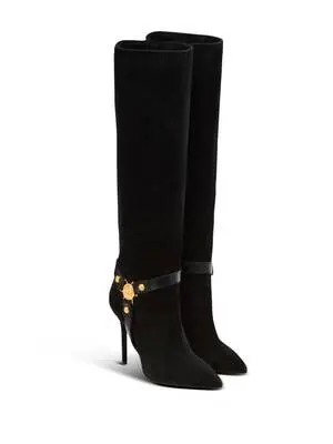 Balmain Eva 95mm Biker Boots