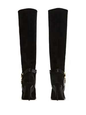 Balmain Eva 95mm Biker Boots