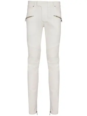 Balmain Zip Up Bottoms For Men
