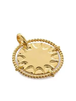 Monica Vinader Talisman Sun Pendant - Gold