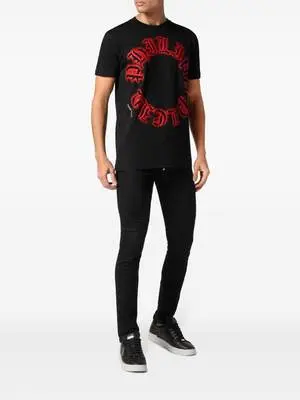 Philipp Plein Gothic Plein Cotton T-shirt